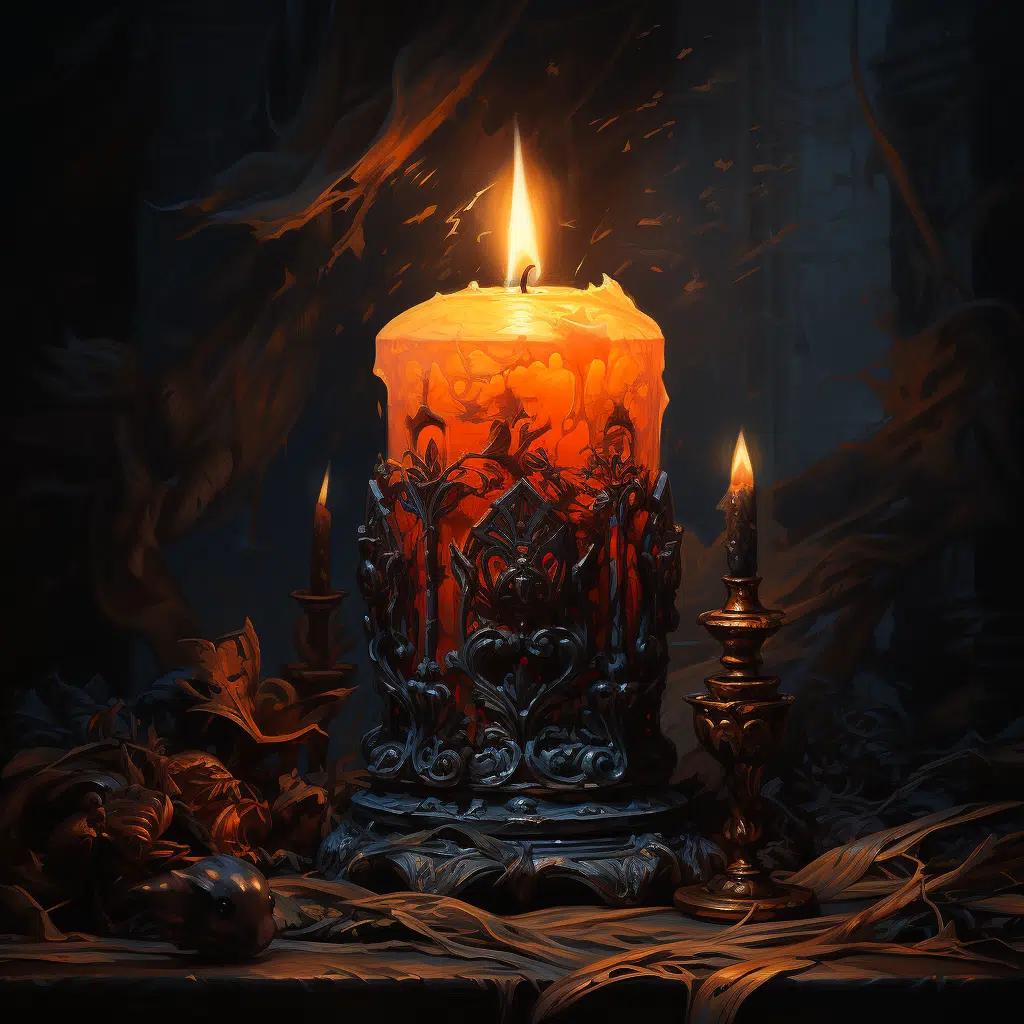 Candle picture for death store