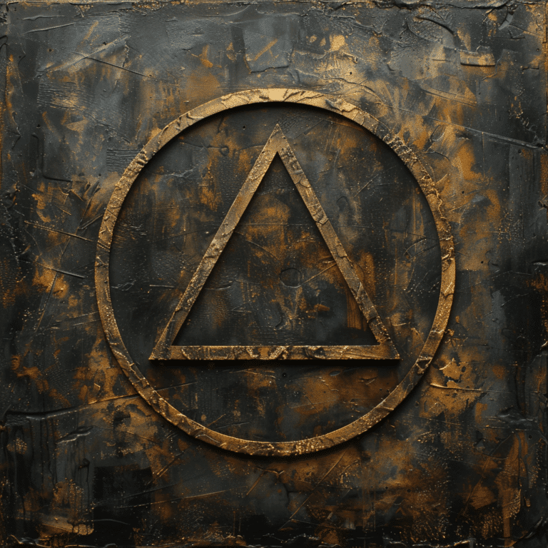 5 Insights On The Symbol Of Triangle In A Circle Sobriety Symbol